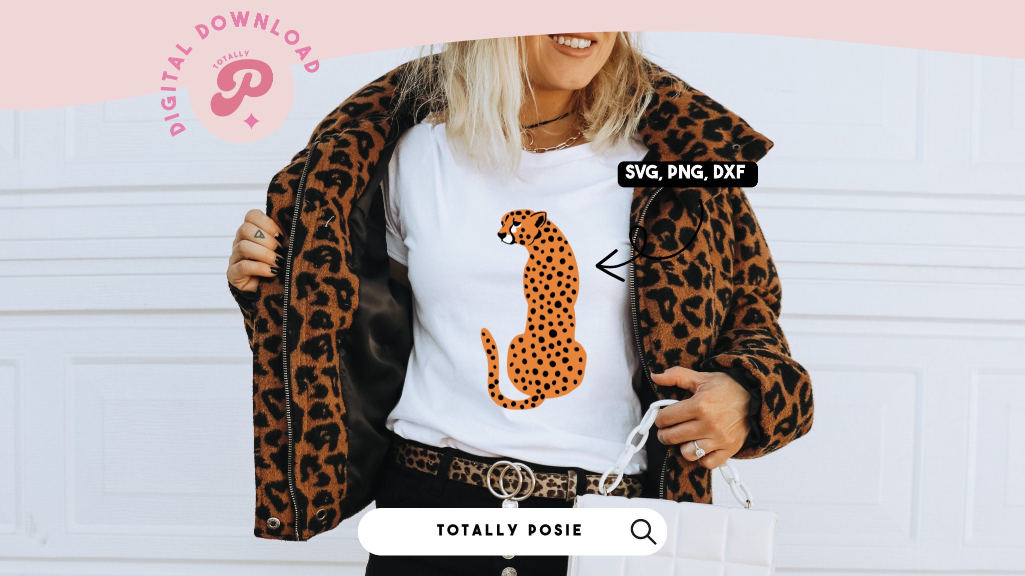 Cheetah Leopard SVG Animal Print Jungle Wild Leopard - Etsy