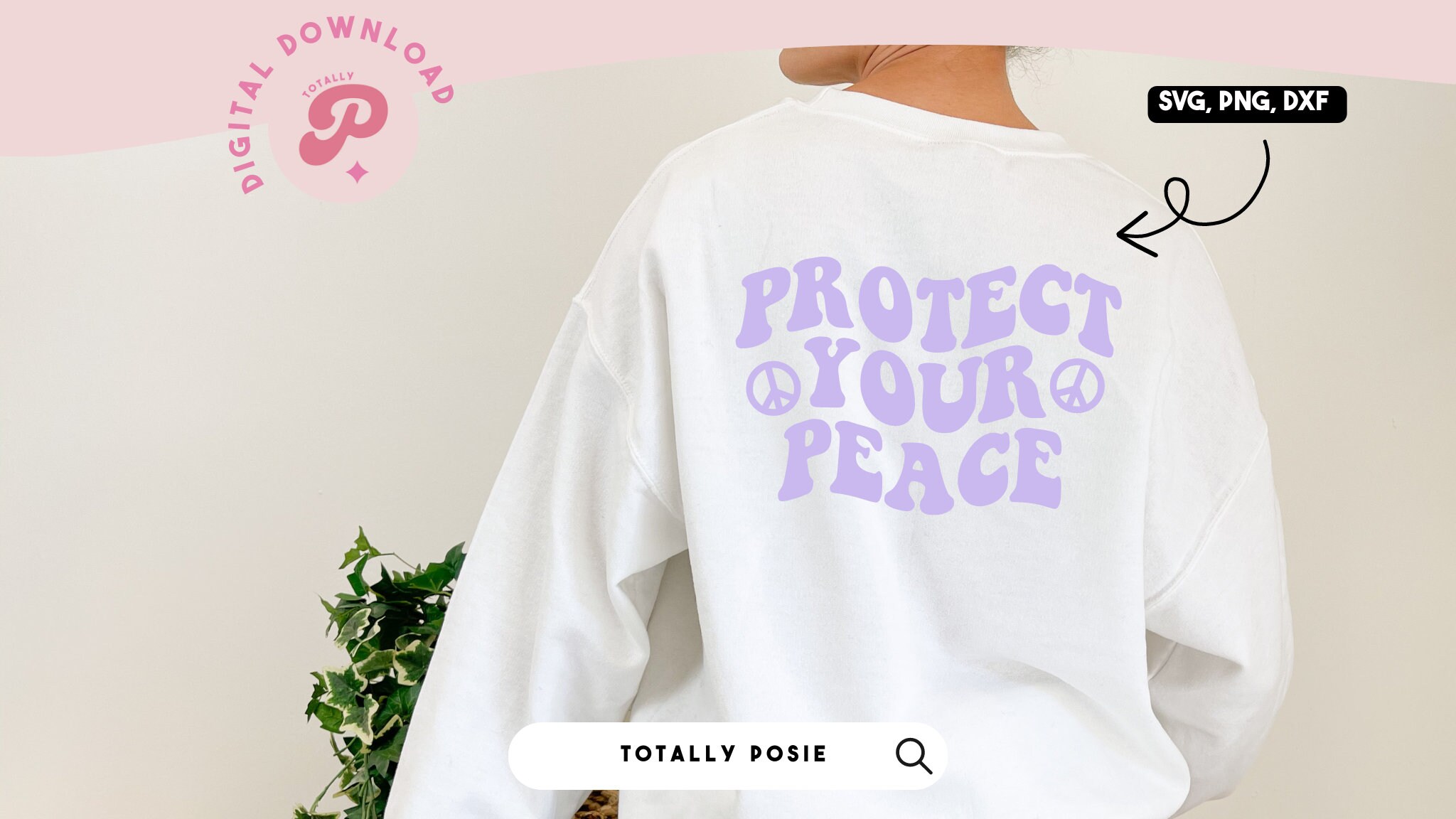 Protect Your Peace SVG Peace Protection Peace Sign Trendy - Etsy
