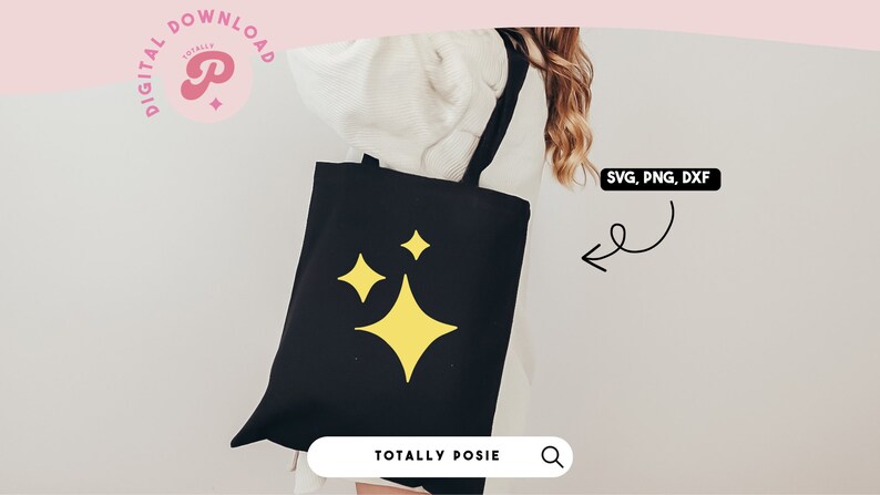 Sparkles SVG Clipart, Doodles, Yellow Star Graphic, Vector SVG, Sticker ...