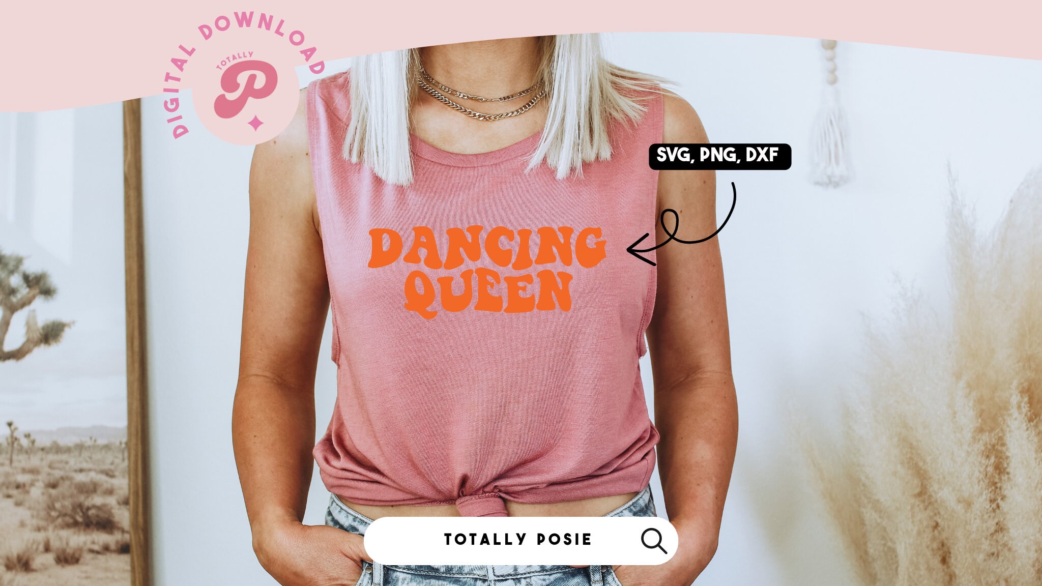 Dancing Queen SVG Girl Power, Woman Power, Feminism, Vintage, Mamma Mia ...