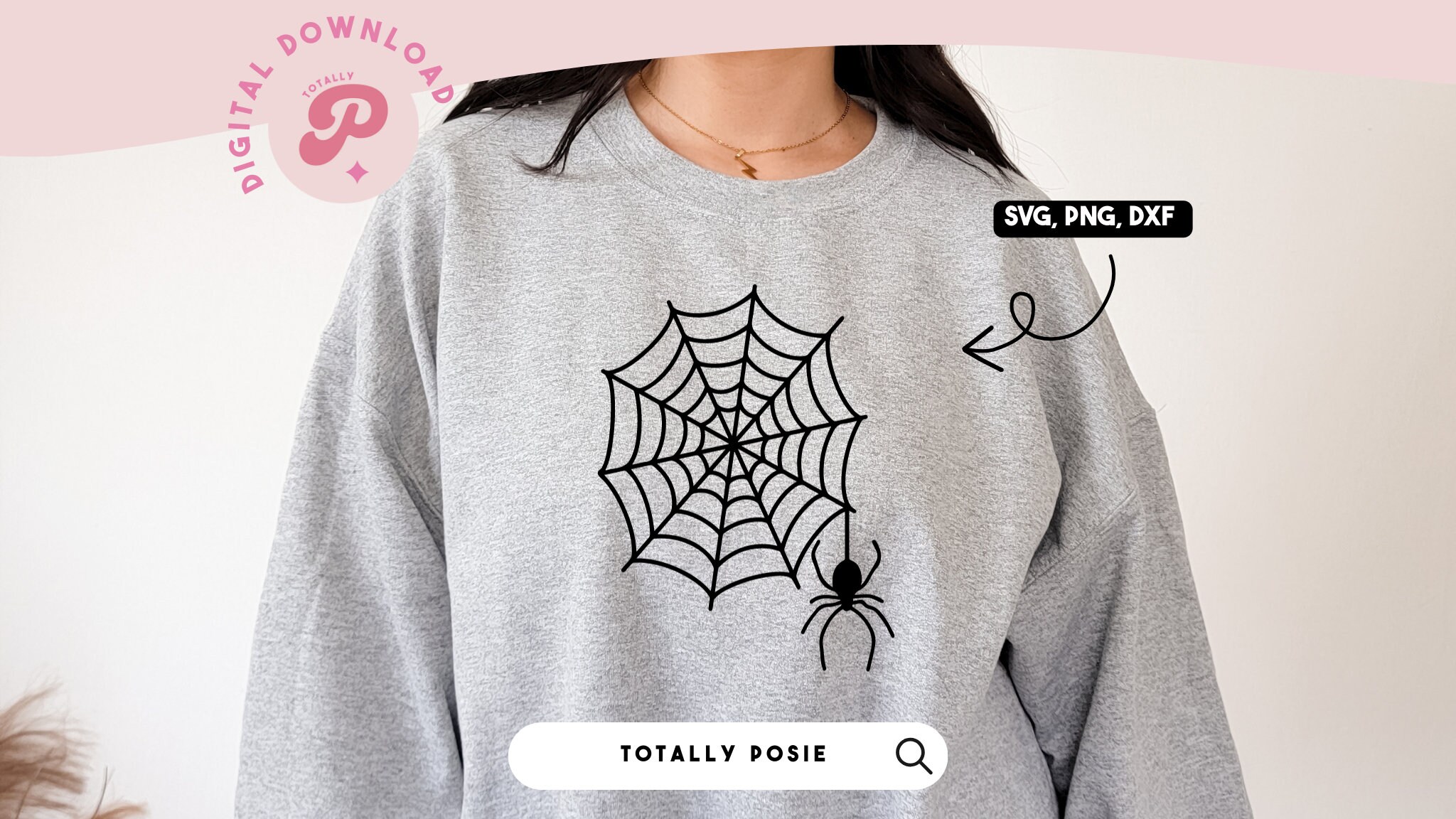 Halloween Clipart SVG | Spider, Spider Web, Spooky, Trick or Treat ...