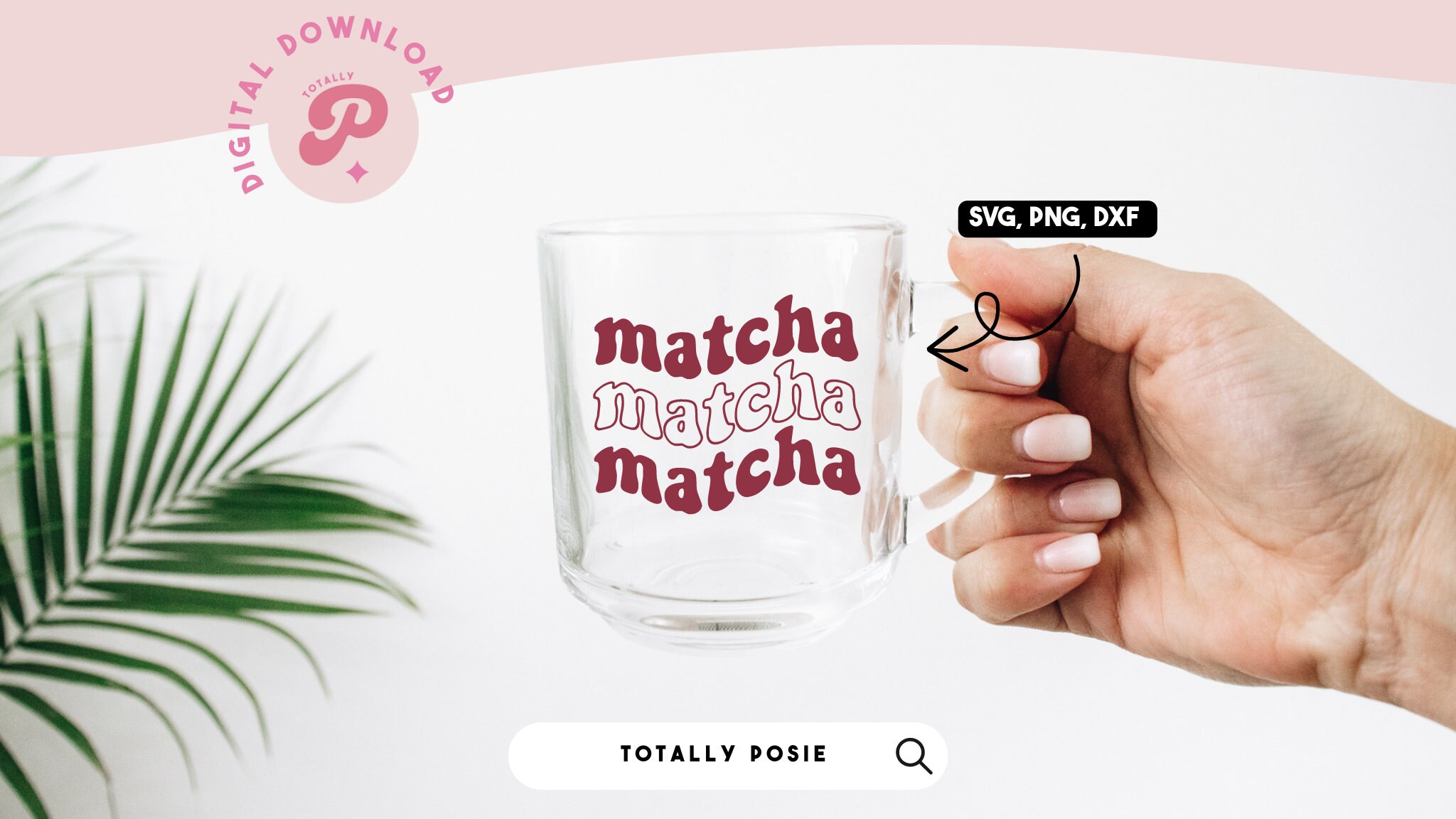 Matcha SVG Drink, Matcha, Coffee, Caffeine, Matcha Latte, Groovy, Retro ...
