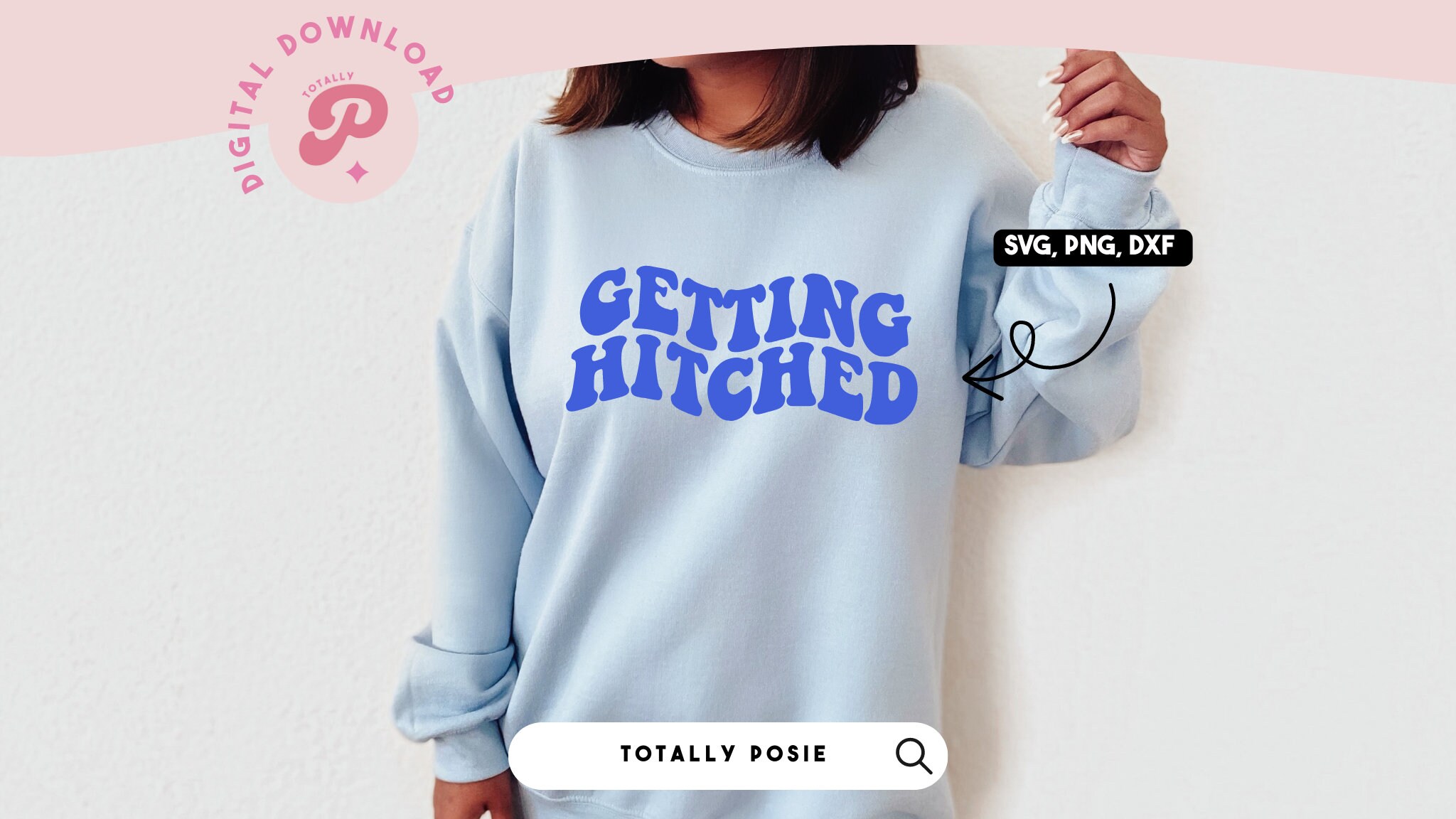 Getting Hitched & Getting Rowdy SVG Bachelorette Bride - Etsy