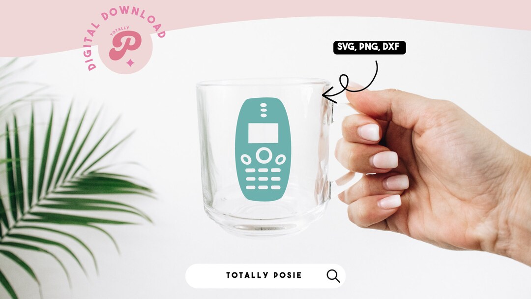 Phone SVG | Y2K Phone Clipart, Doodles, Graphic, Vector SVG, Sticker ...