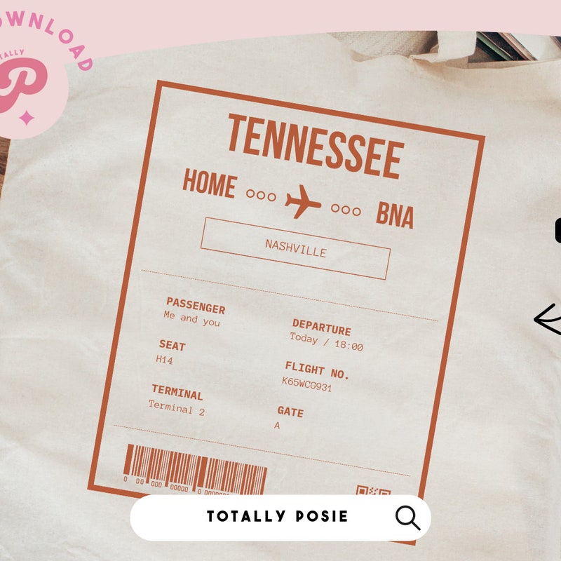 Trendy Boarding Pass - Etsy