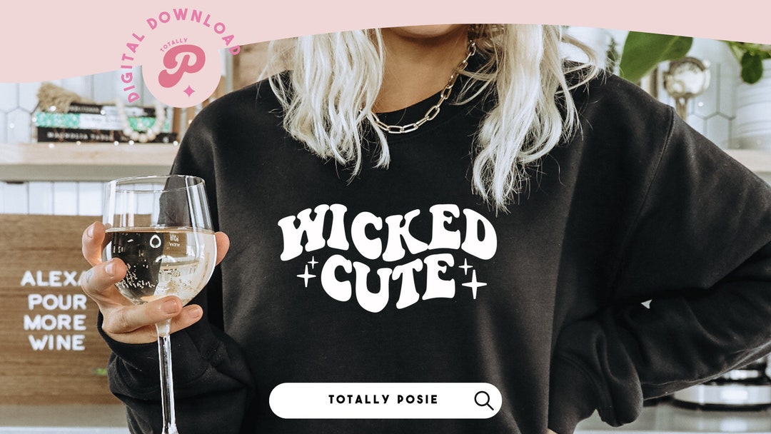 Wicked Cute SVG | Stars, Spooky SVG, Halloween, Fall, Witches, Wicked ...