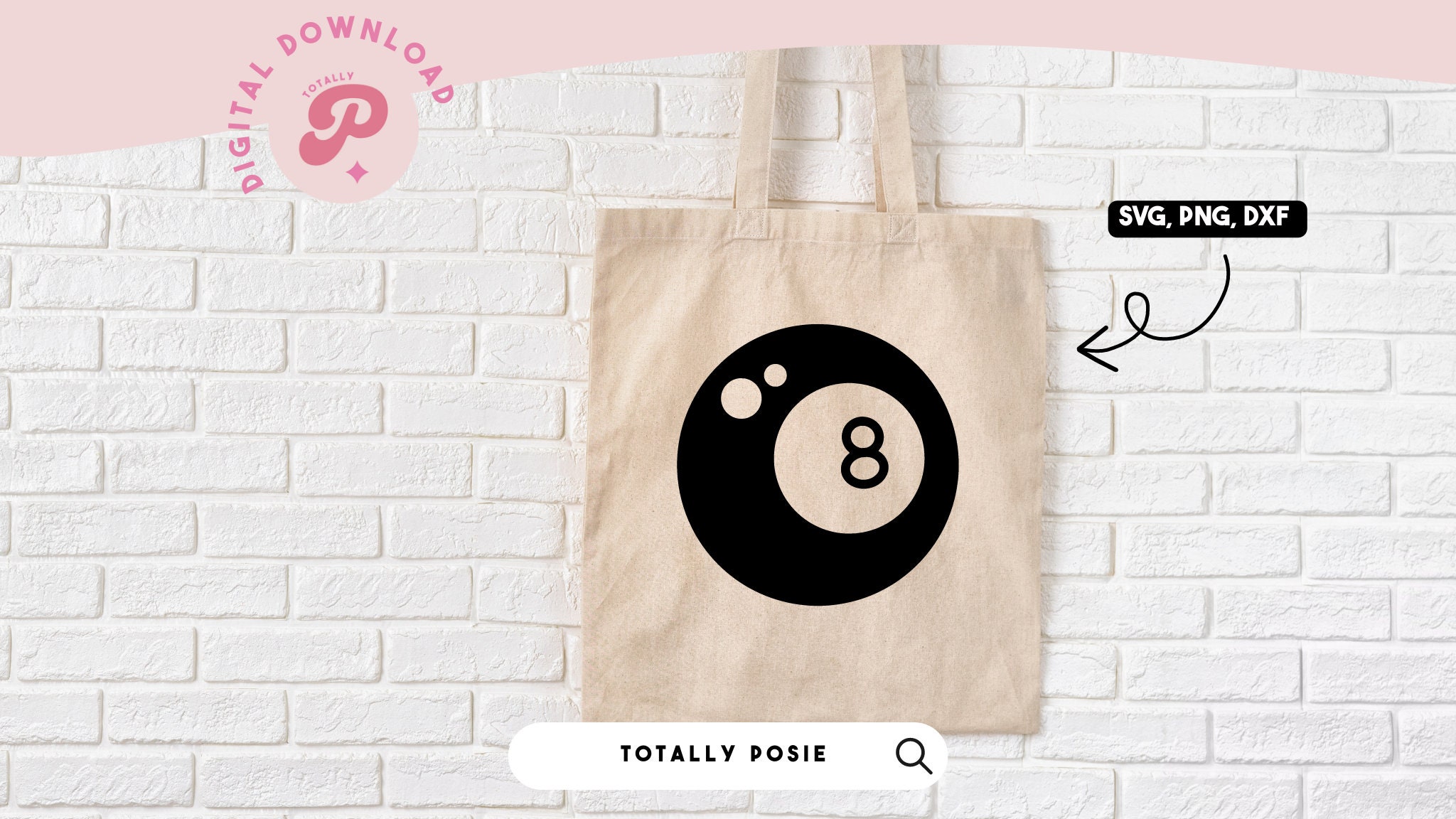 Magic 8 Ball SVG Fortune Clipart, Doodle, Graphic, Vector SVG, Sticker ...