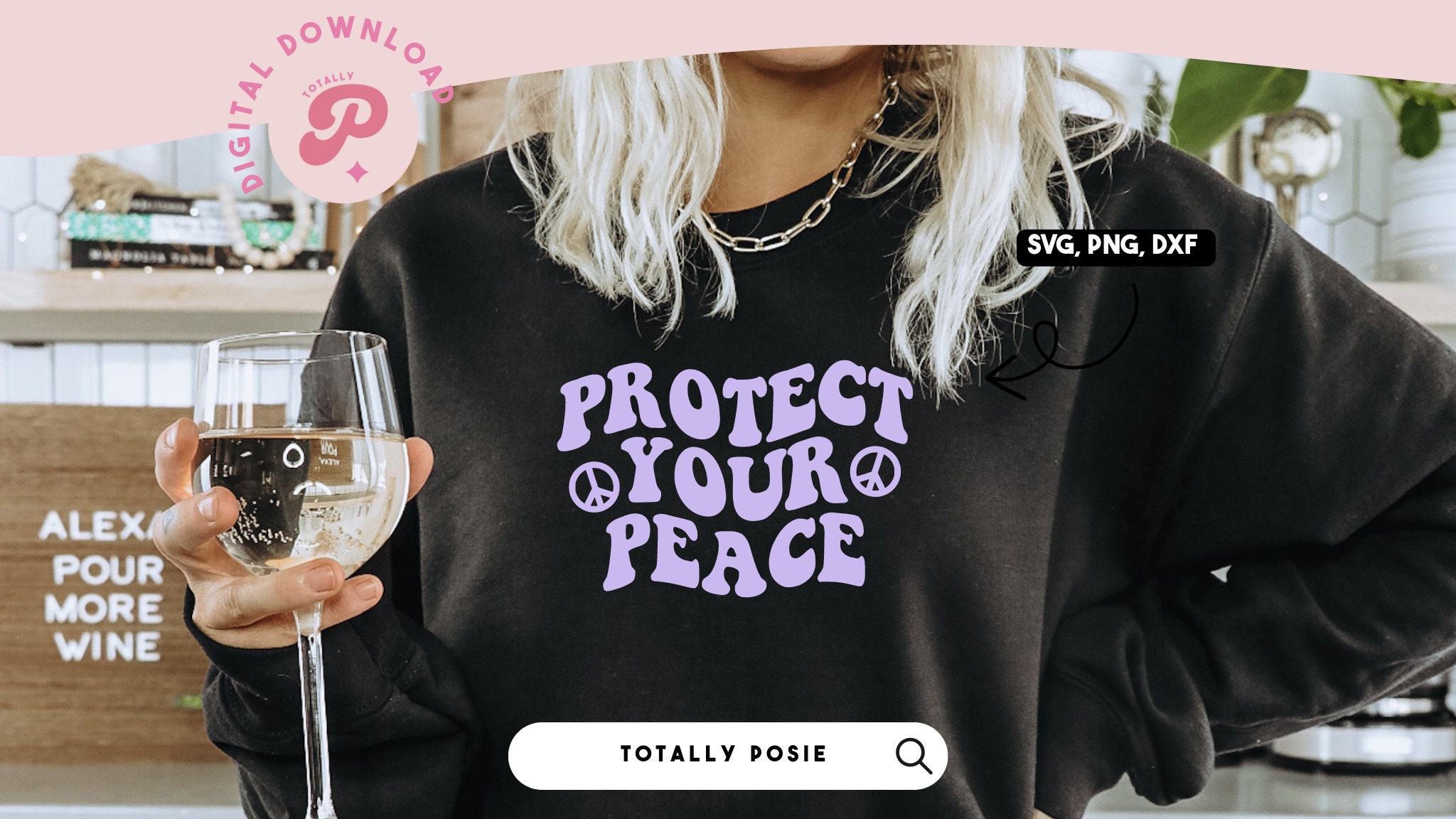 Protect Your Peace SVG | Peace, Protection, Peace Sign, Trendy ...