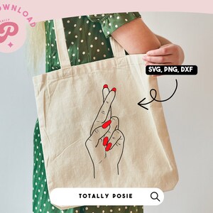 Fingers Crossed SVG | Wish for Luck, Hands SVG, Good Luck, Woman Hand ...