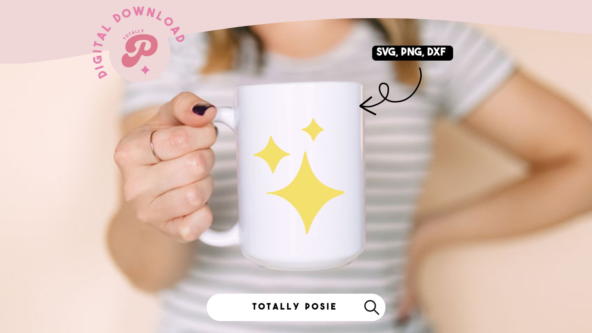 Sparkles SVG Clipart, Doodles, Yellow Star Graphic, Vector SVG, Sticker ...