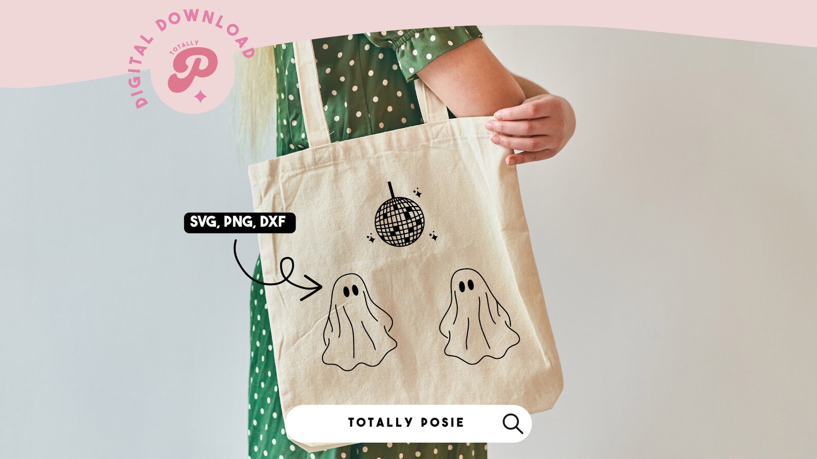 Ghost Spooky Disco SVG Retro Groovy Halloween Ghosts - Etsy