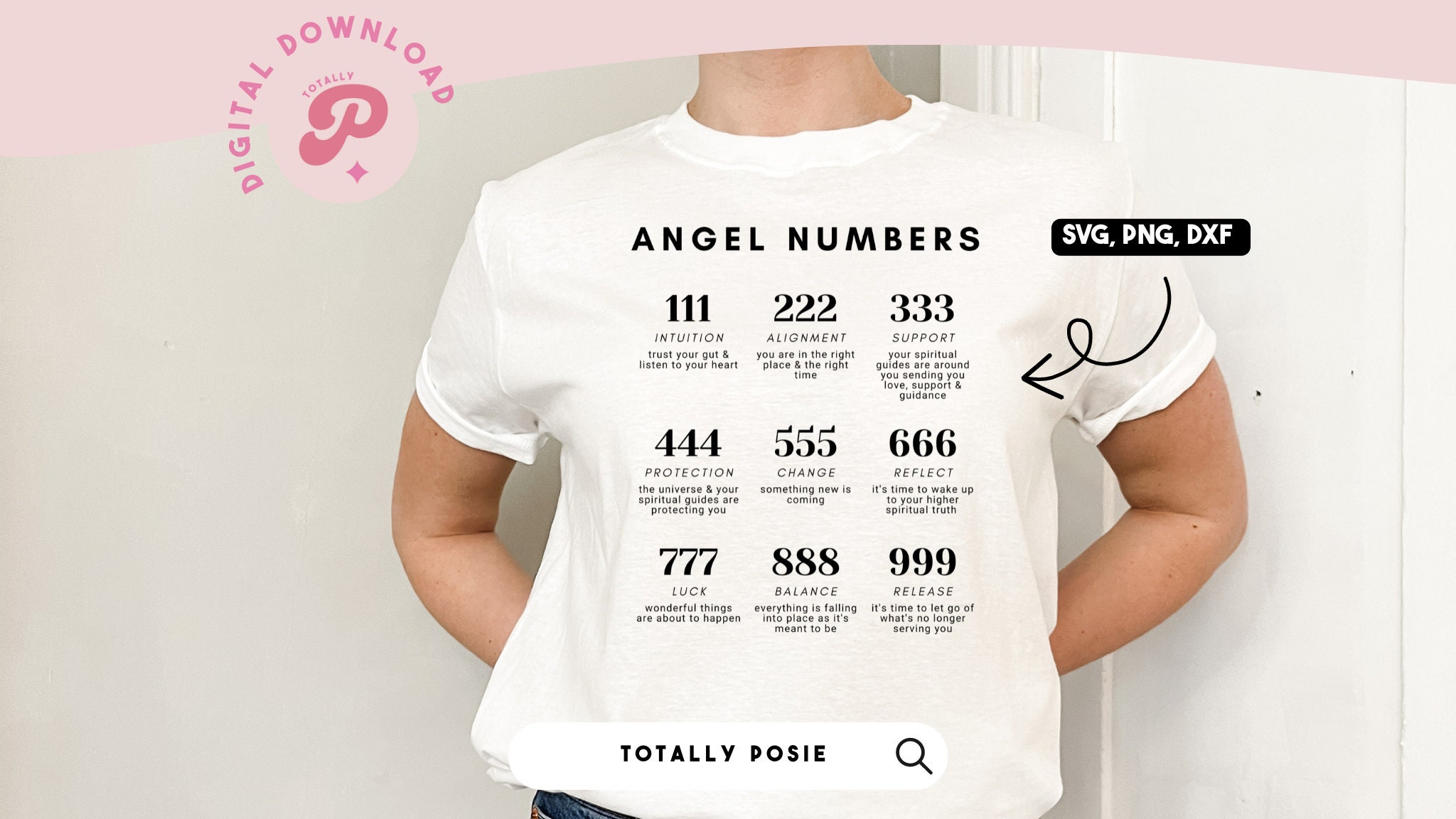 Angel Numbers SVG Angel Aesthetic SVG Spiritual Trendy - Etsy Australia