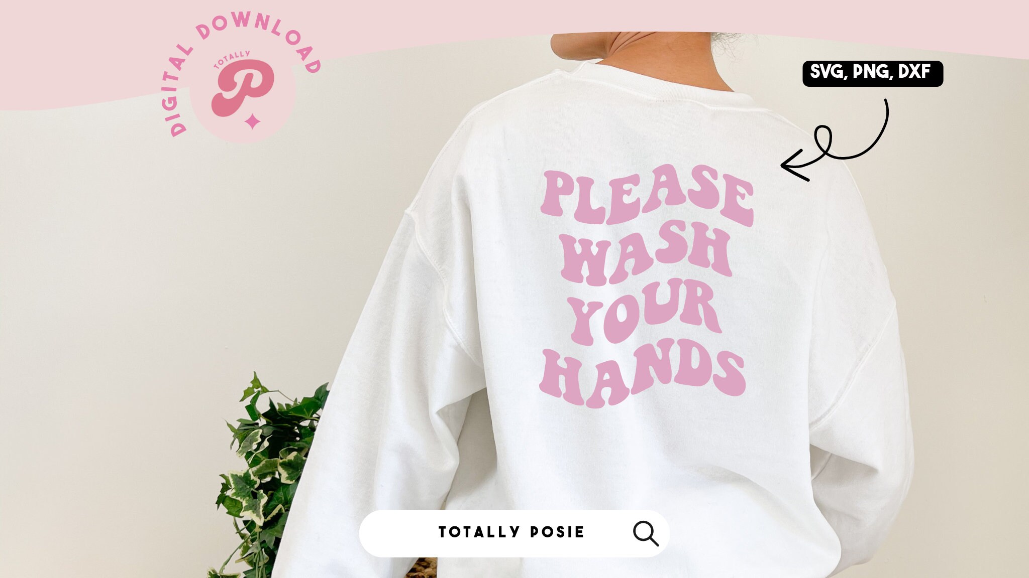 Please Wash Your Hands SVG Hand Washing, Germs Everywhere, Funny SVG ...