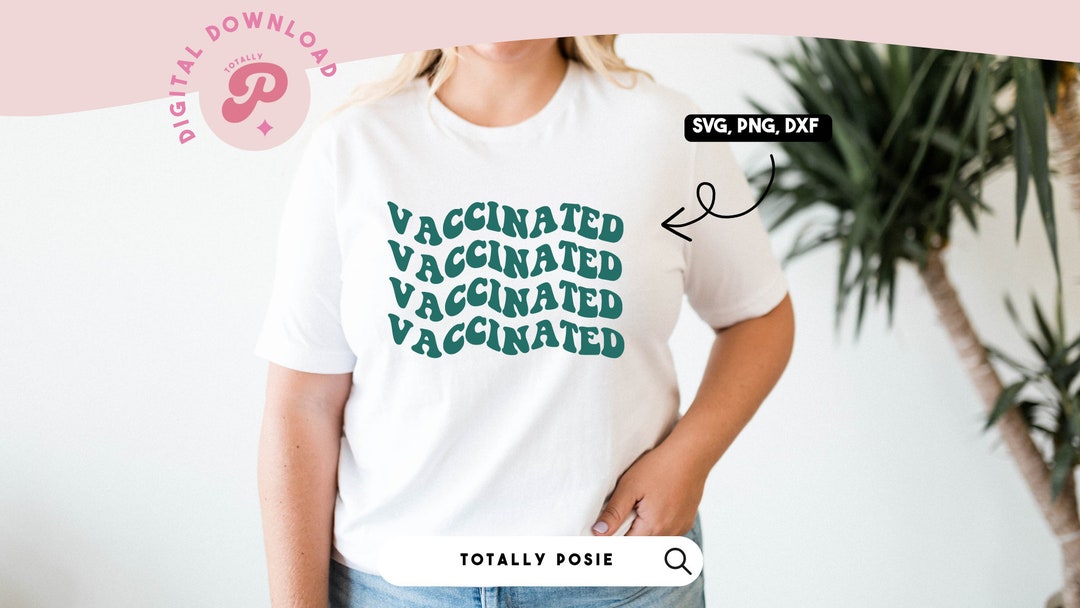 Vaccinated, Vaccinated, Boosted SVG | Vaccine, COVID, Virus, Medicine ...