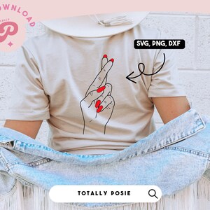 Fingers Crossed SVG | Wish for Luck, Hands SVG, Good Luck, Woman Hand ...