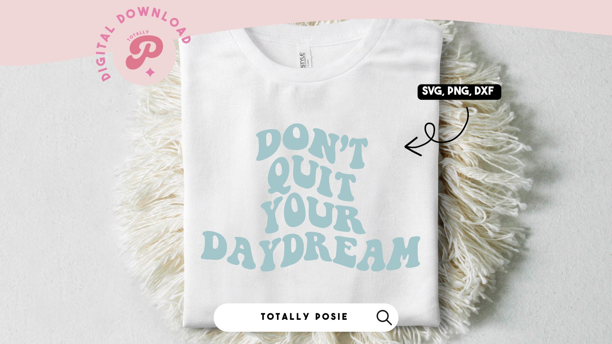 Don't Quit Your Daydream SVG Daydream Inspirational - Etsy