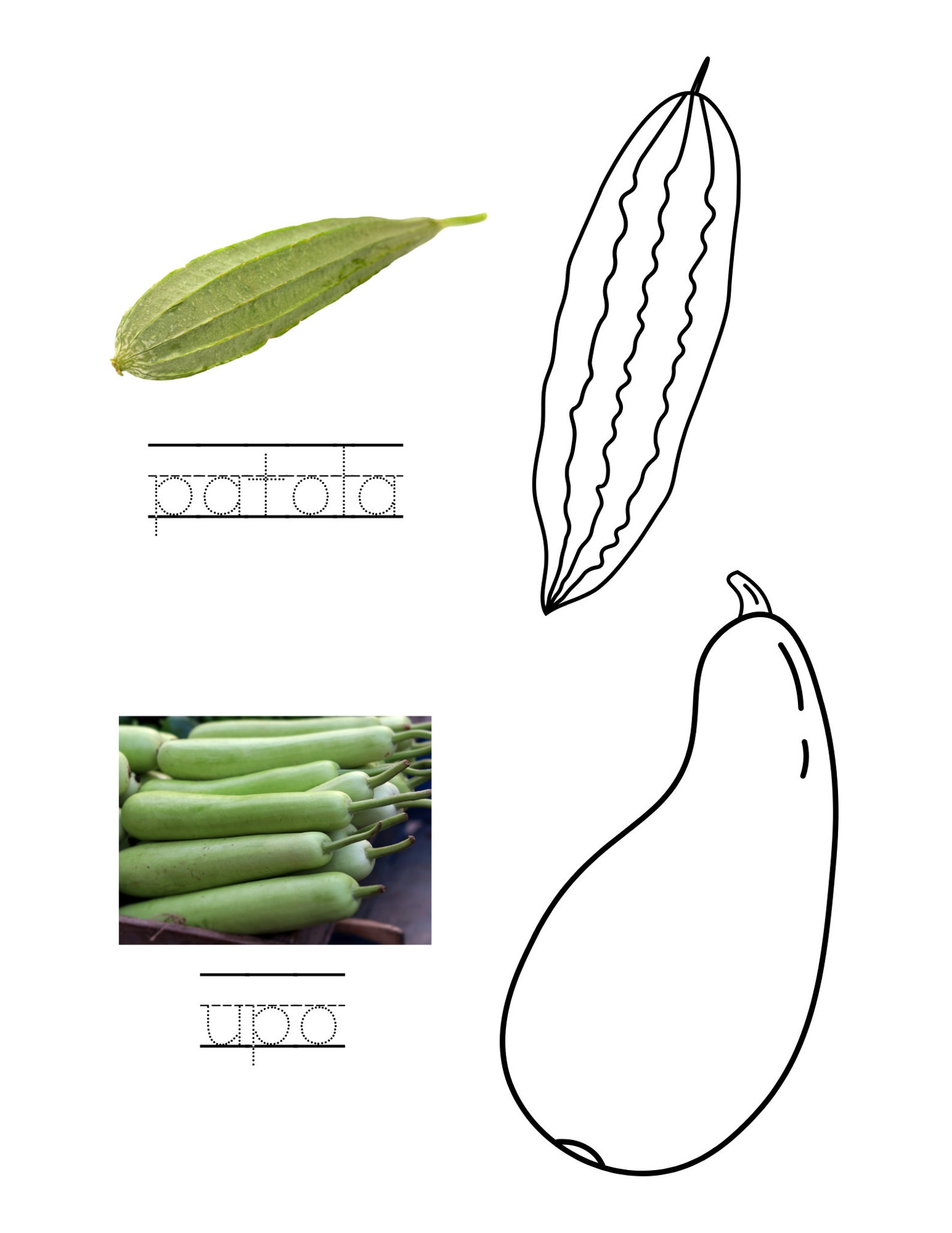 Bahay Kubo Printable Coloring & Tracing Sheets for Toddlers and ...