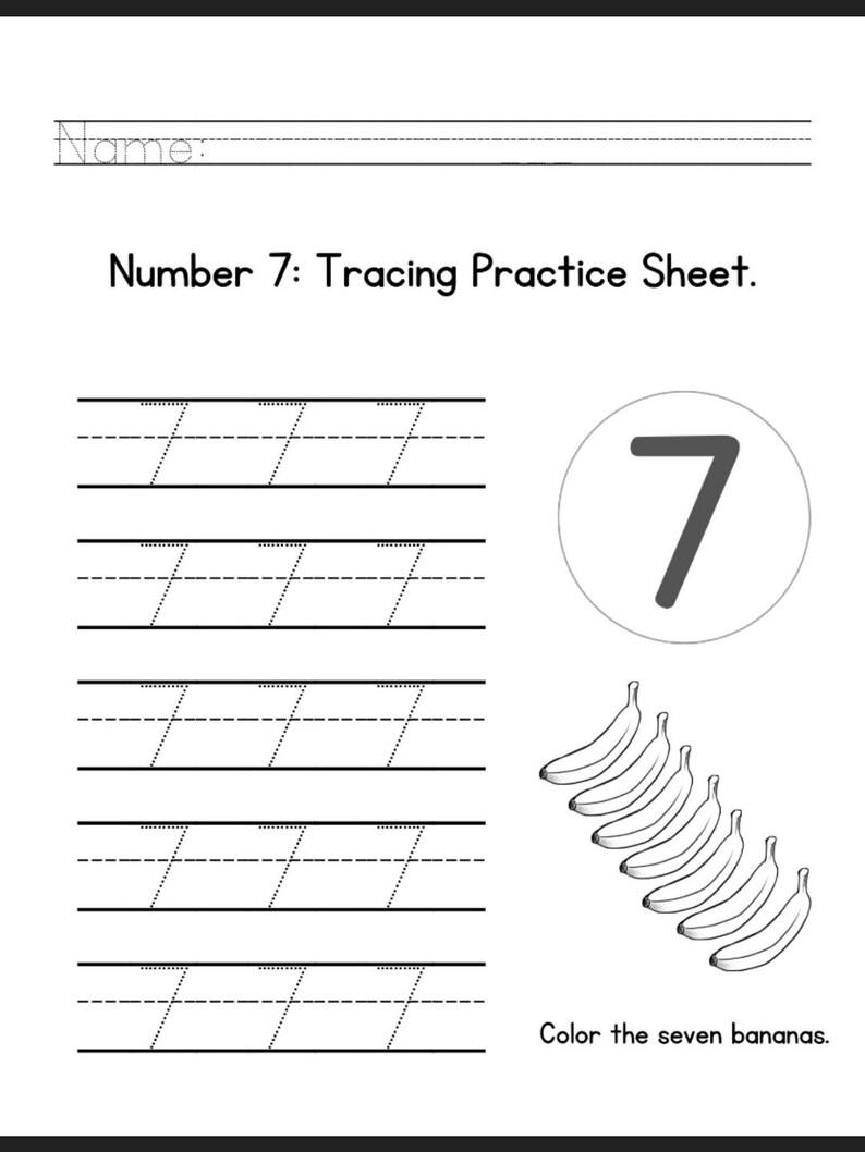 Tracing Worksheets for Preschoolers – A4 Writing Practice Pages for ...
