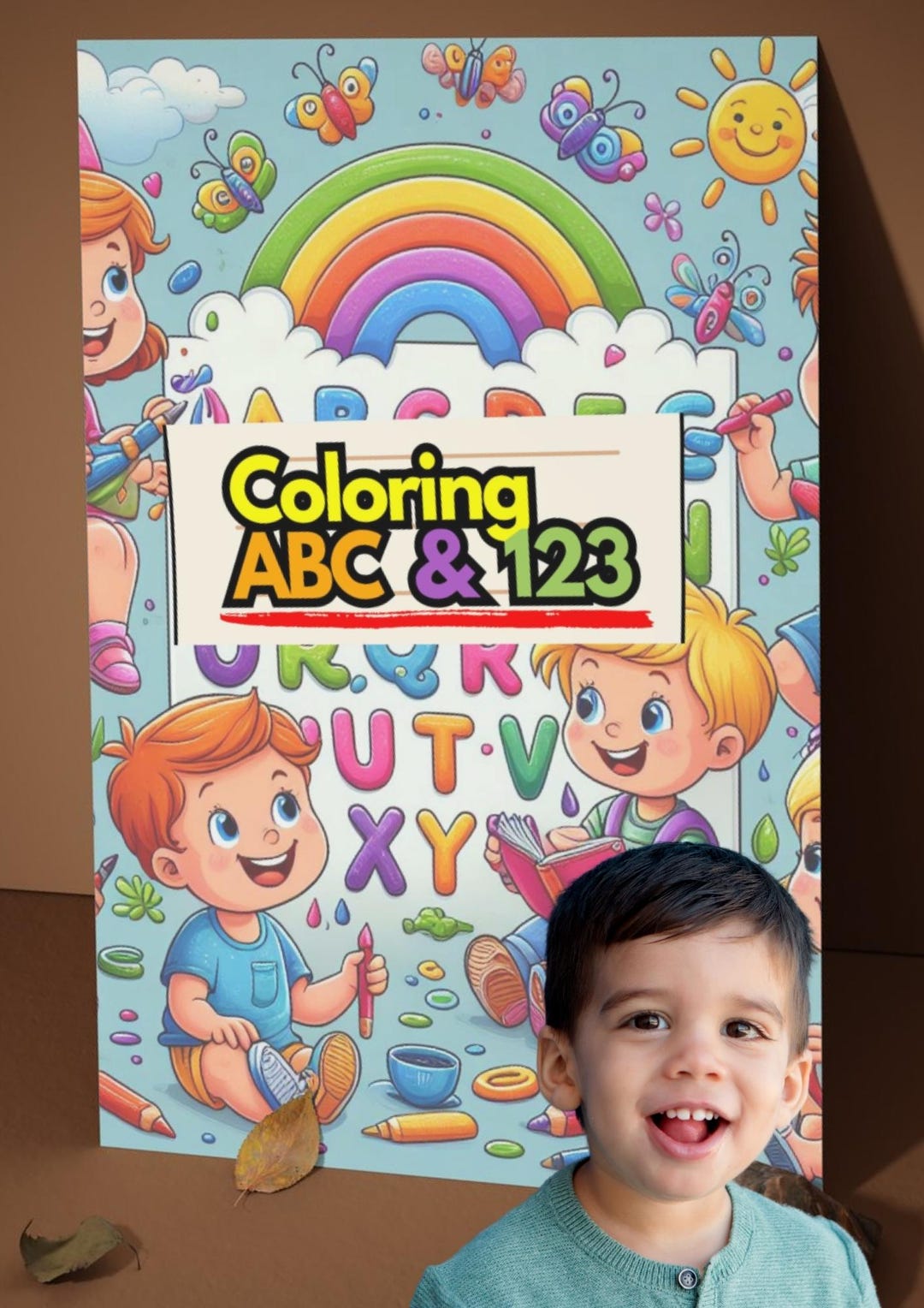 Alphabet Coloring Counting Fun | ABC and 123 Tracing Printable Sheets ...