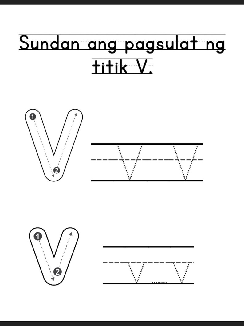 Filipino Alphabet Busy Book: Early Learning Printable (PDF) - Etsy