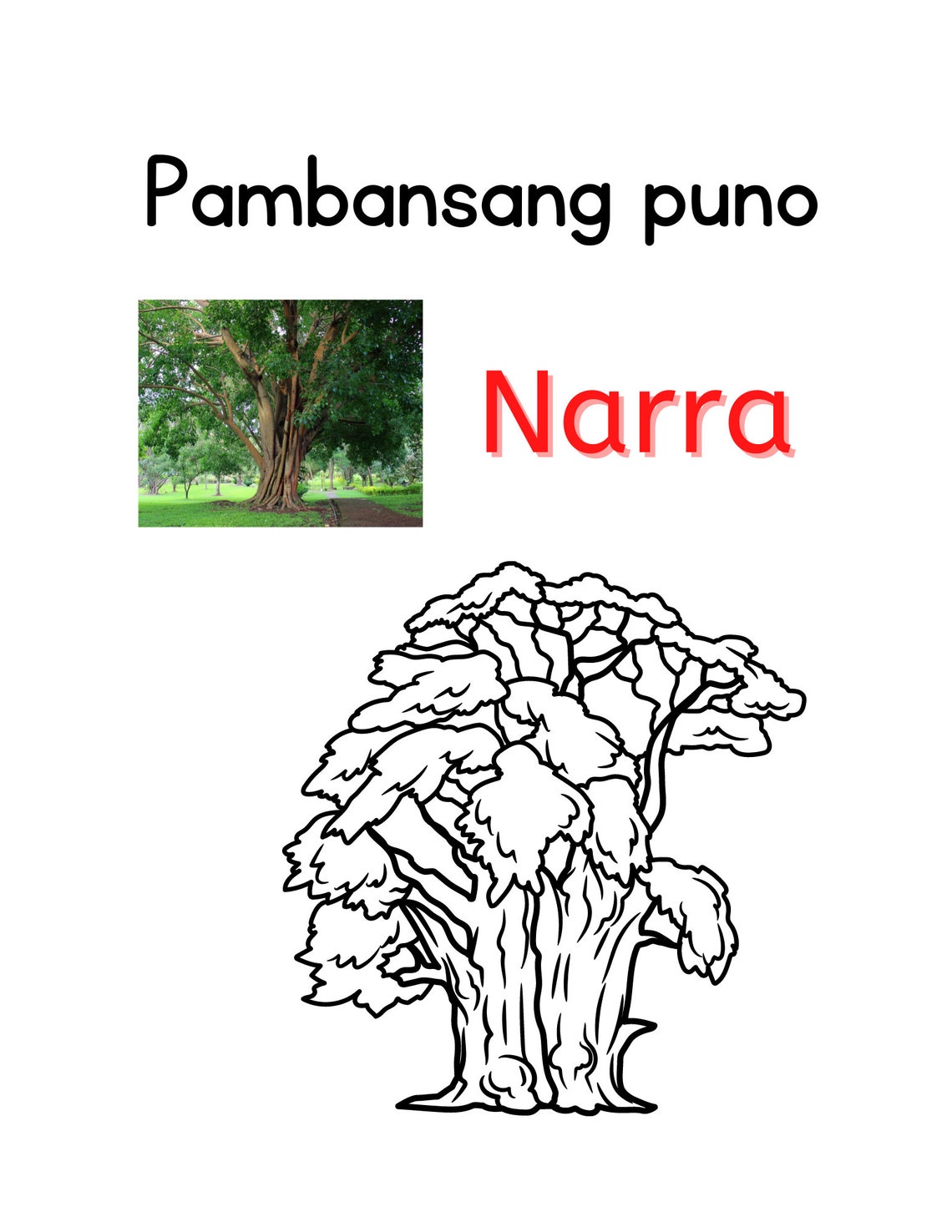 Mga Pambansang Sagisag Ng Pilipinas Coloring Pages for Kids - Etsy New ...