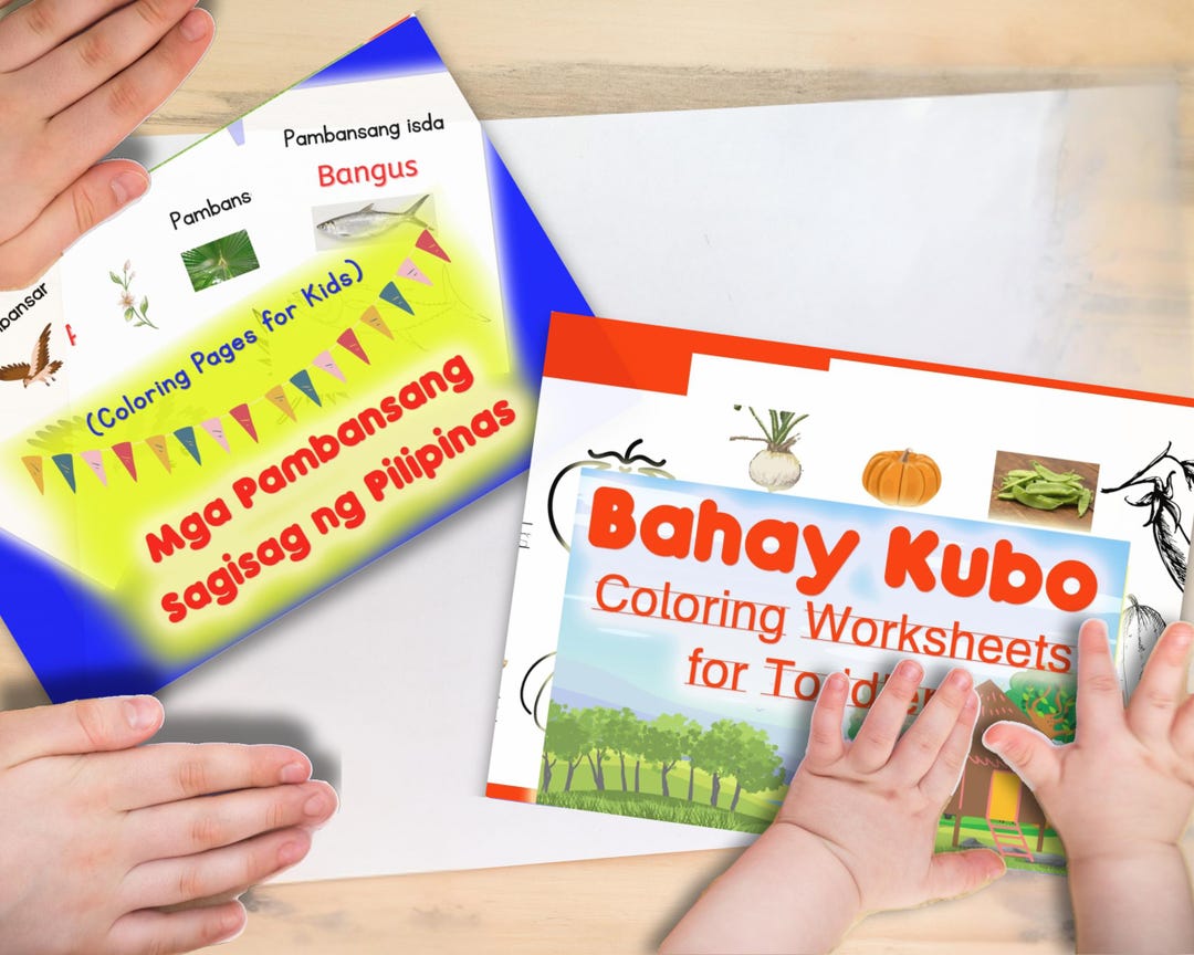 Bahay Kubo Coloring Book: Filipino Culture, Toddler Learning (PDF ...