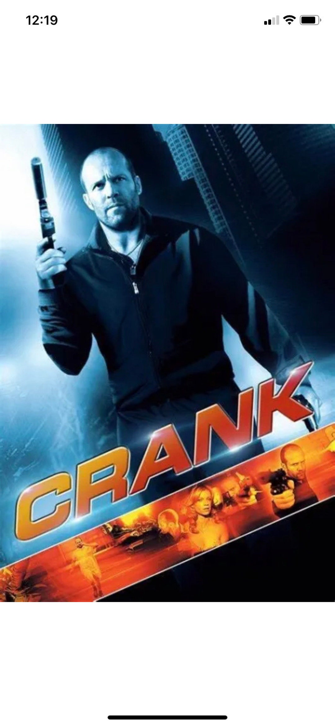 Crank Jason Statham 35mm Film Cell Keyring Keychain Movie Memorabilia ...