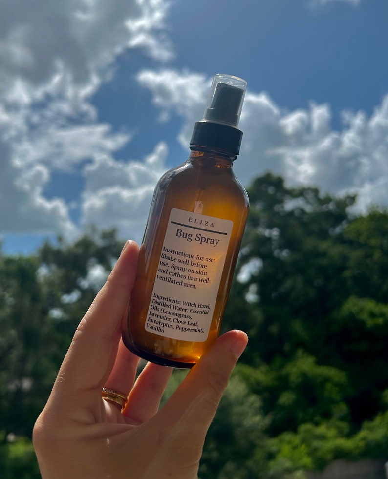 Bug Spray, Insect Repellent DEET FREE Spray, Essential Oil Bug Spray - Etsy