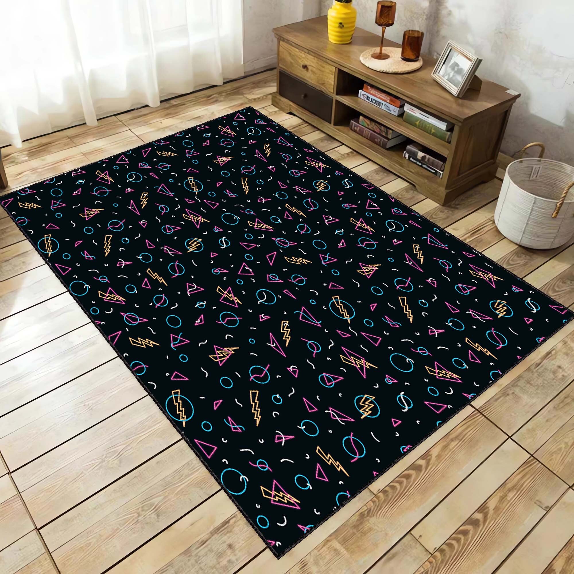 Arcade Gamer Carpet, Bowling Alley Carpet, Game Room Rug, Player ...
