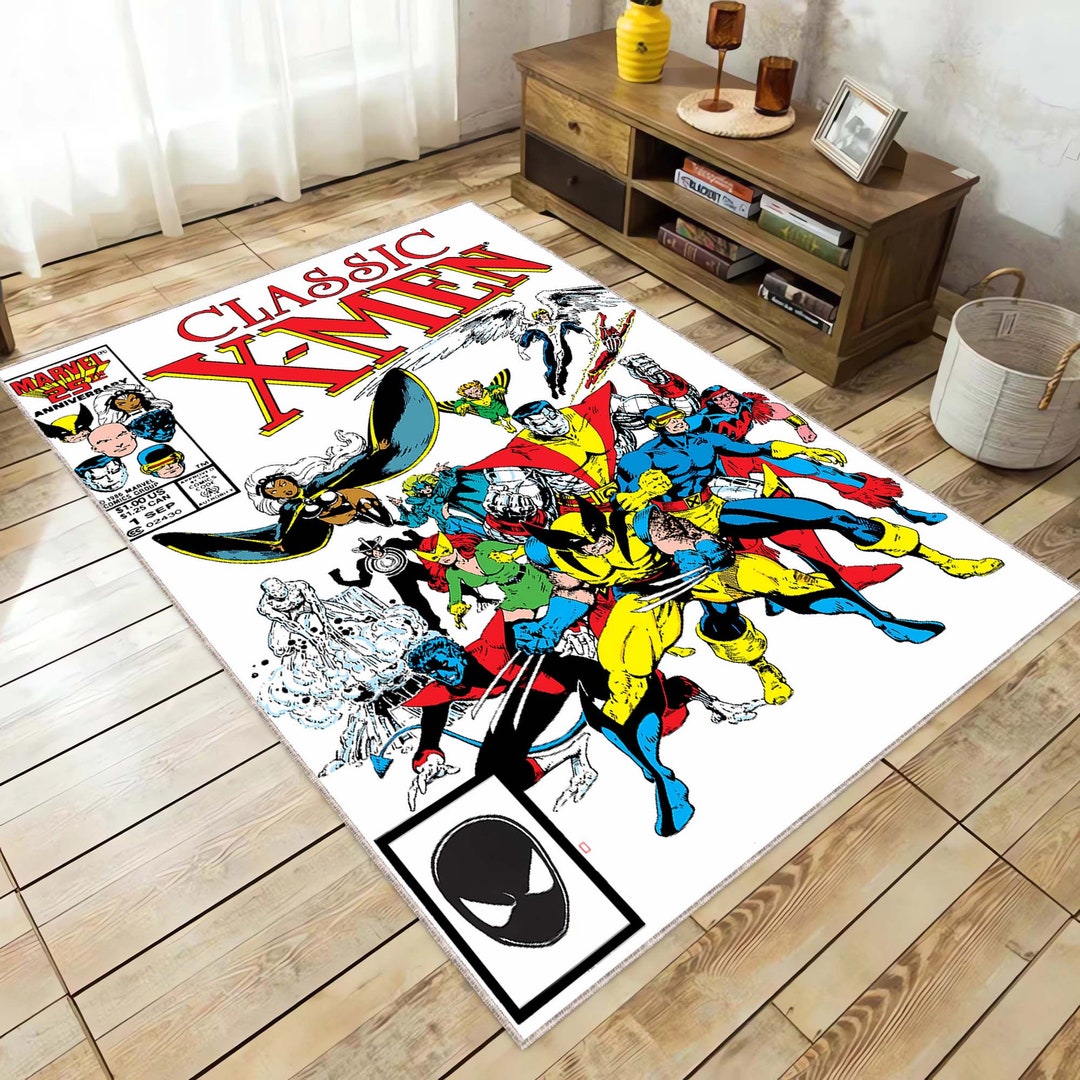 X-men Comic Cover Rug, X-men Rug, Boys Room Rug ,kids Room Rug ...
