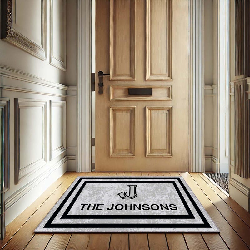 Monogram Rugs - Etsy