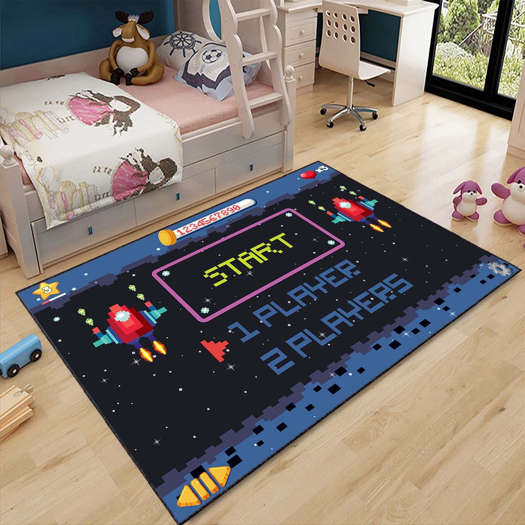 Gamer Rugs, Gaming Rug, Game Rug, Gaming Control Rugs, Gift for Him ...