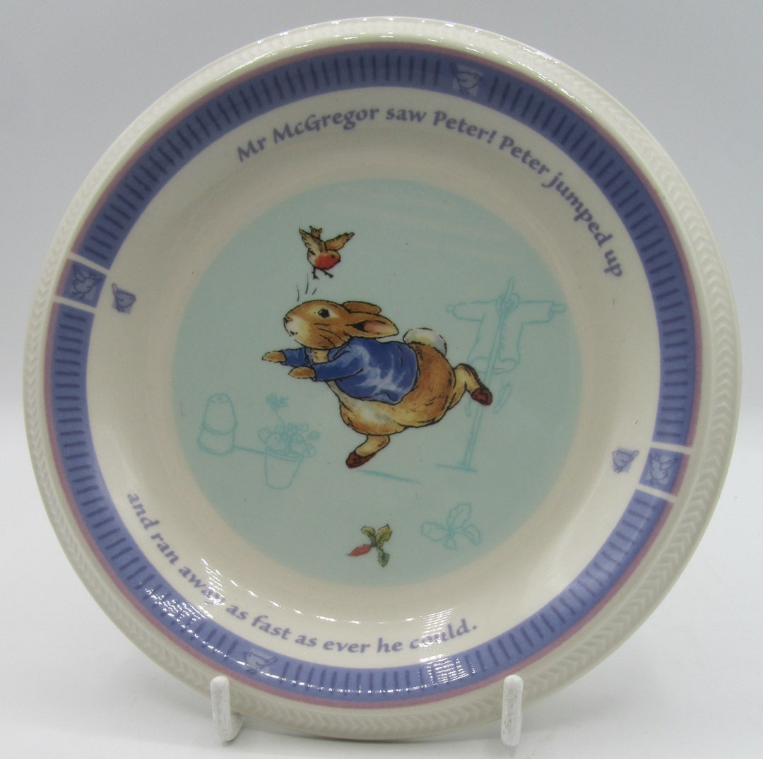 Wedgwood Peter Rabbit Breakfast Plate - Etsy