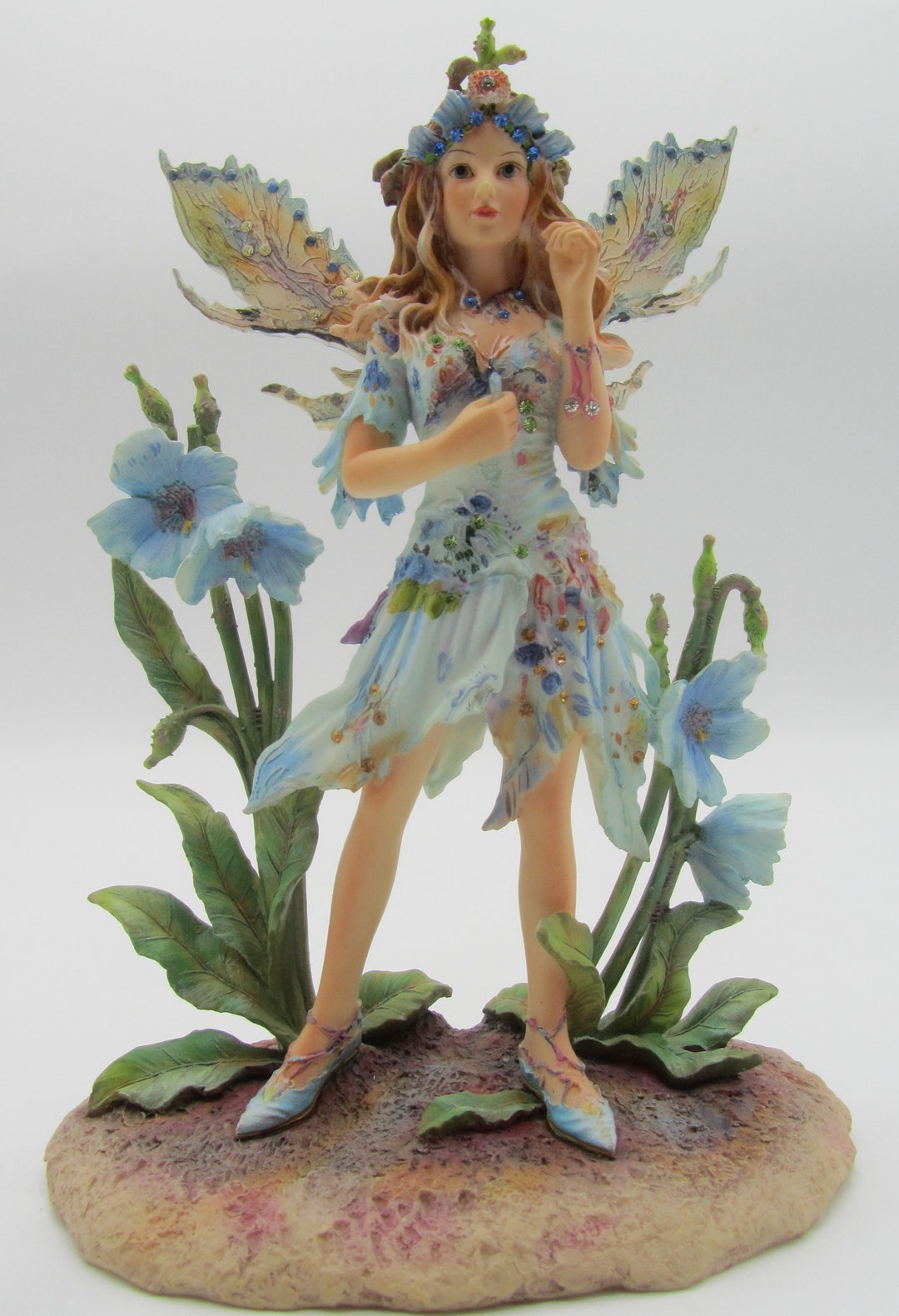 Faerie Poppets by Christine Haworth Blue Poppy Limited Edition - Etsy UK
