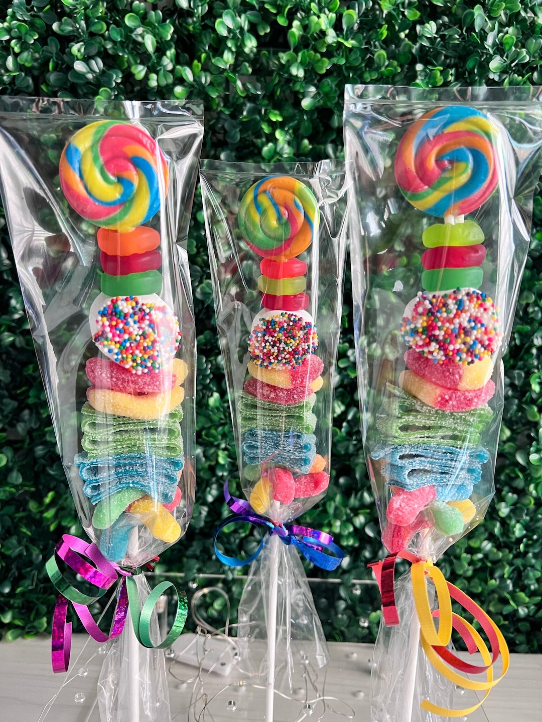 10+ Personalized Birthday Candy Kabobs With Free Priority Mail Shipping ...