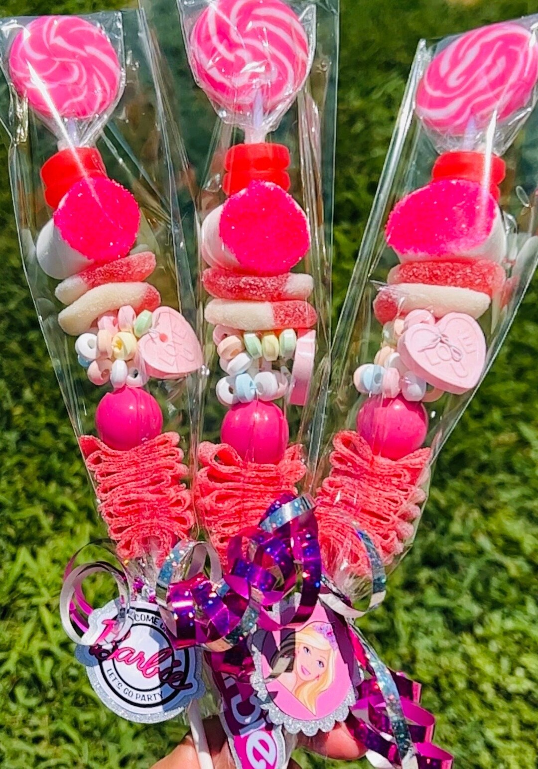 36 XL Pink Candy Kabobs - Etsy