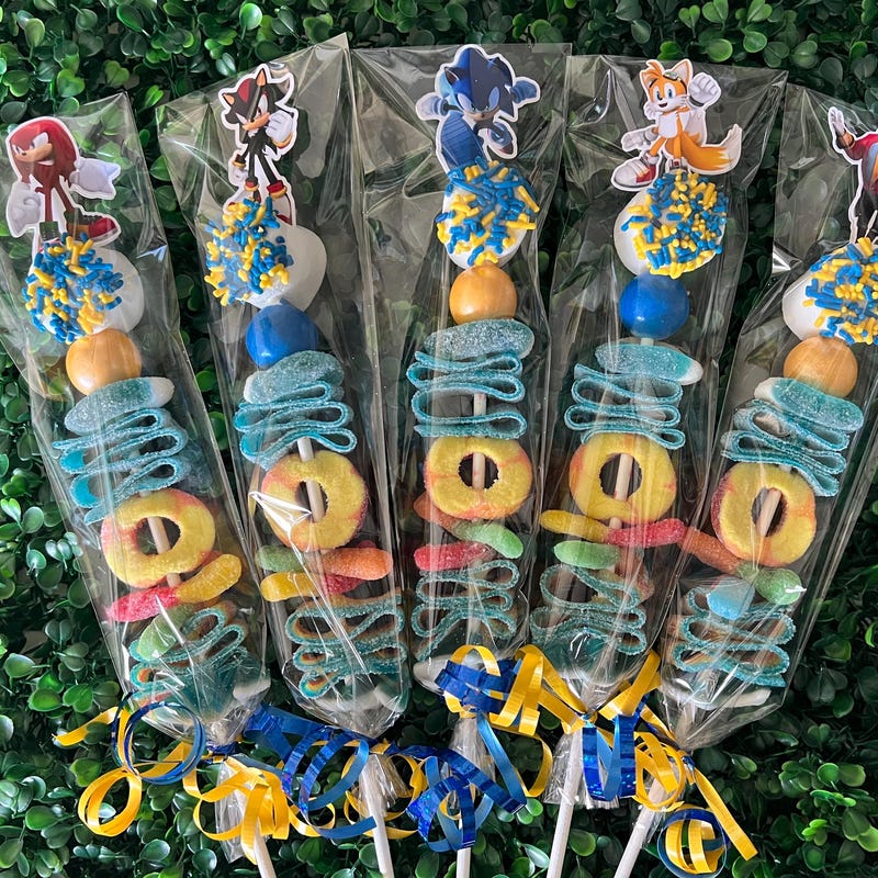 Sonic Hedgehog Candy - Etsy