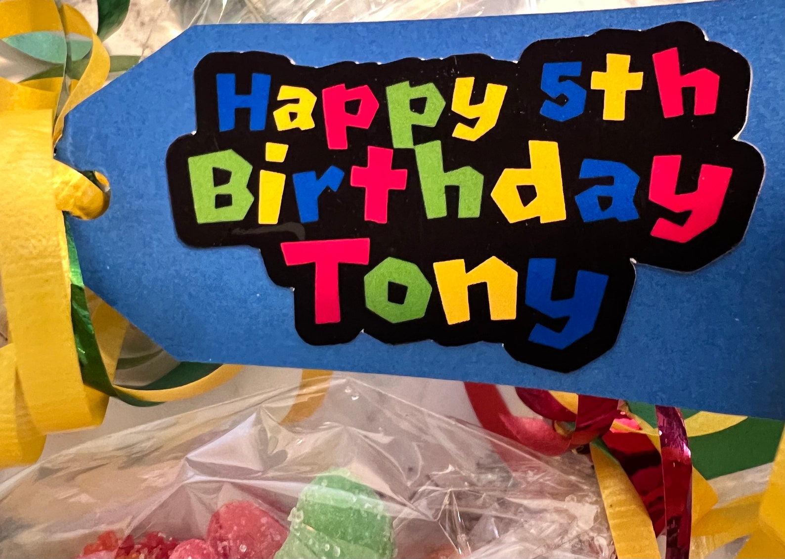 LARGE QUANTITY Super Mario Candy Kabobs With FREE Personalized Tags - Etsy