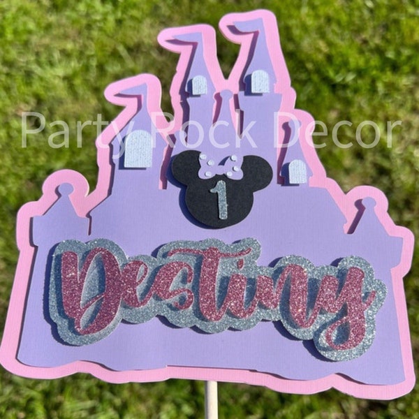 3d Castle Cake Topper - Etsy