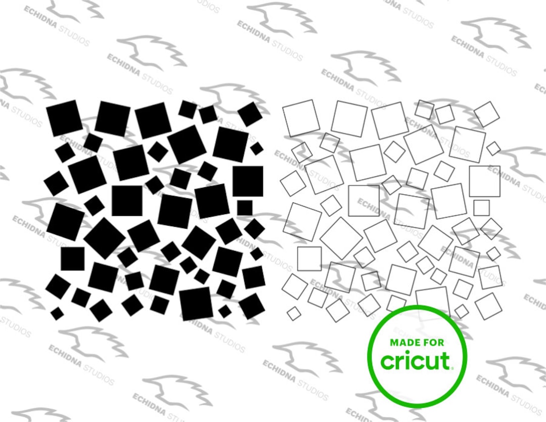 Skewed Squares Digital Cut File and Digital Stamp (svg, Png, Pdf, Jpg, Cricut) - Etsy