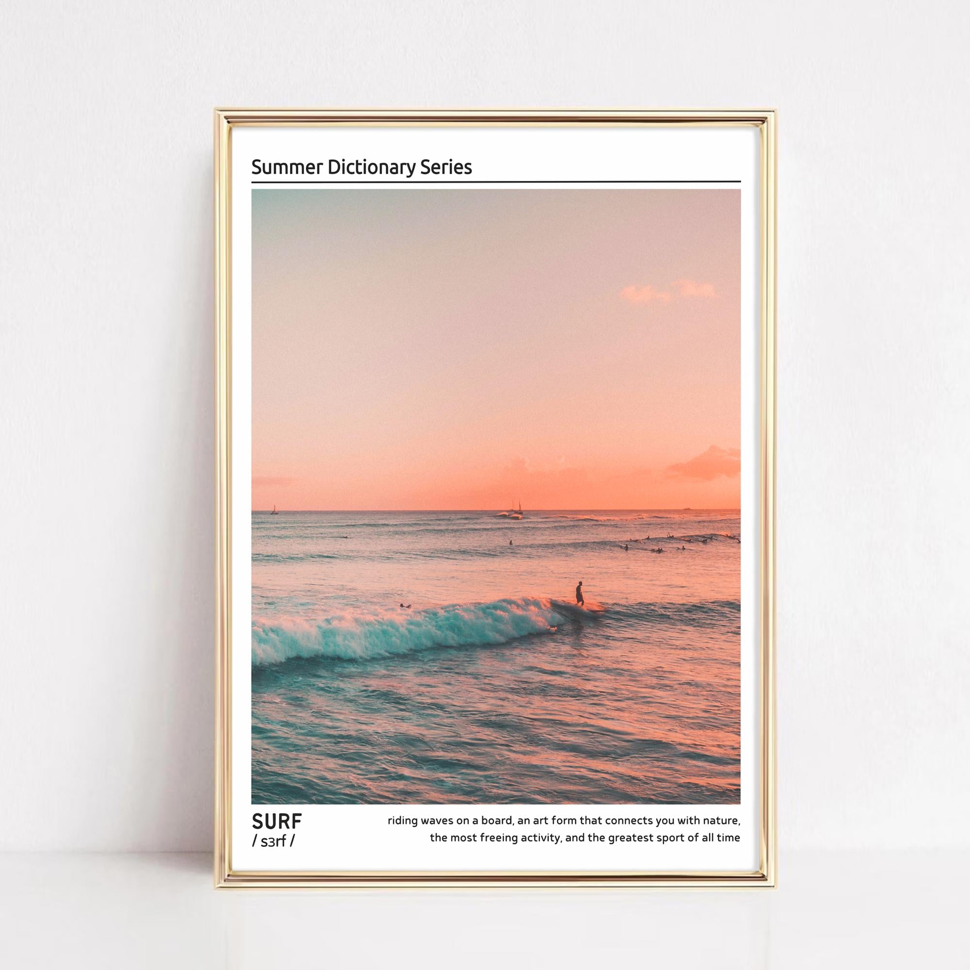 Aesthetic Coastal Life Print Set of 3 Sunset Poster, Trendy Beach ...