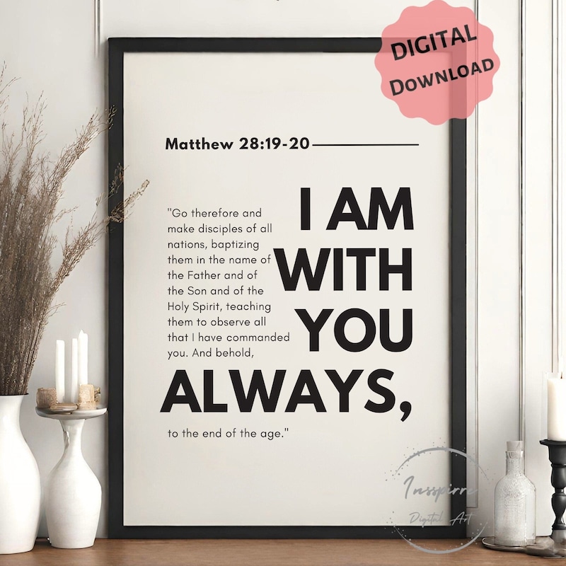 Matthew 28 19 - Etsy