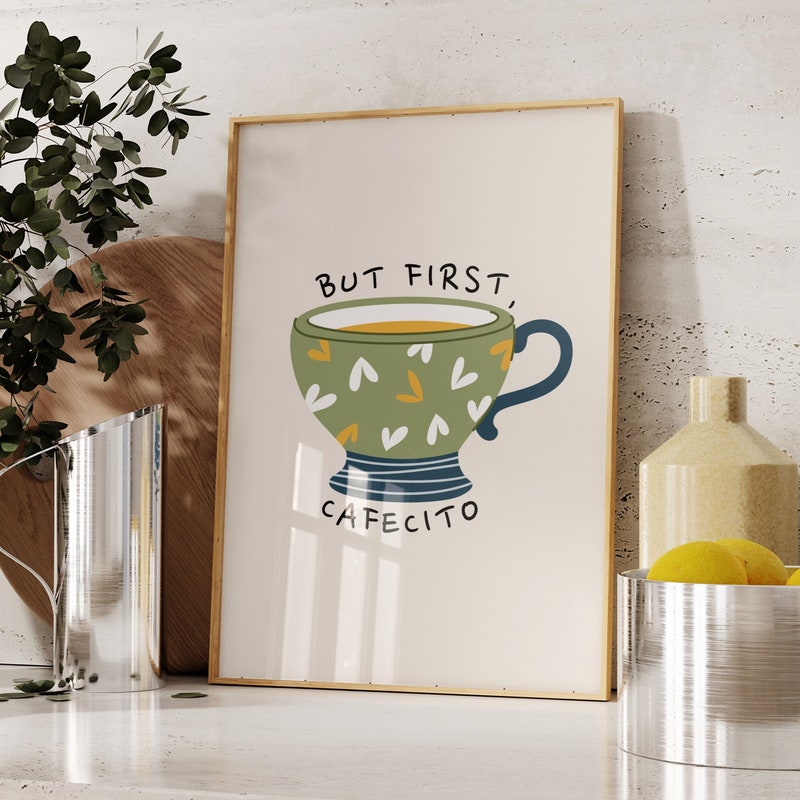 Cafecito Sign - Etsy