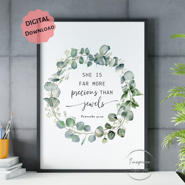 She is Far More - Etsy