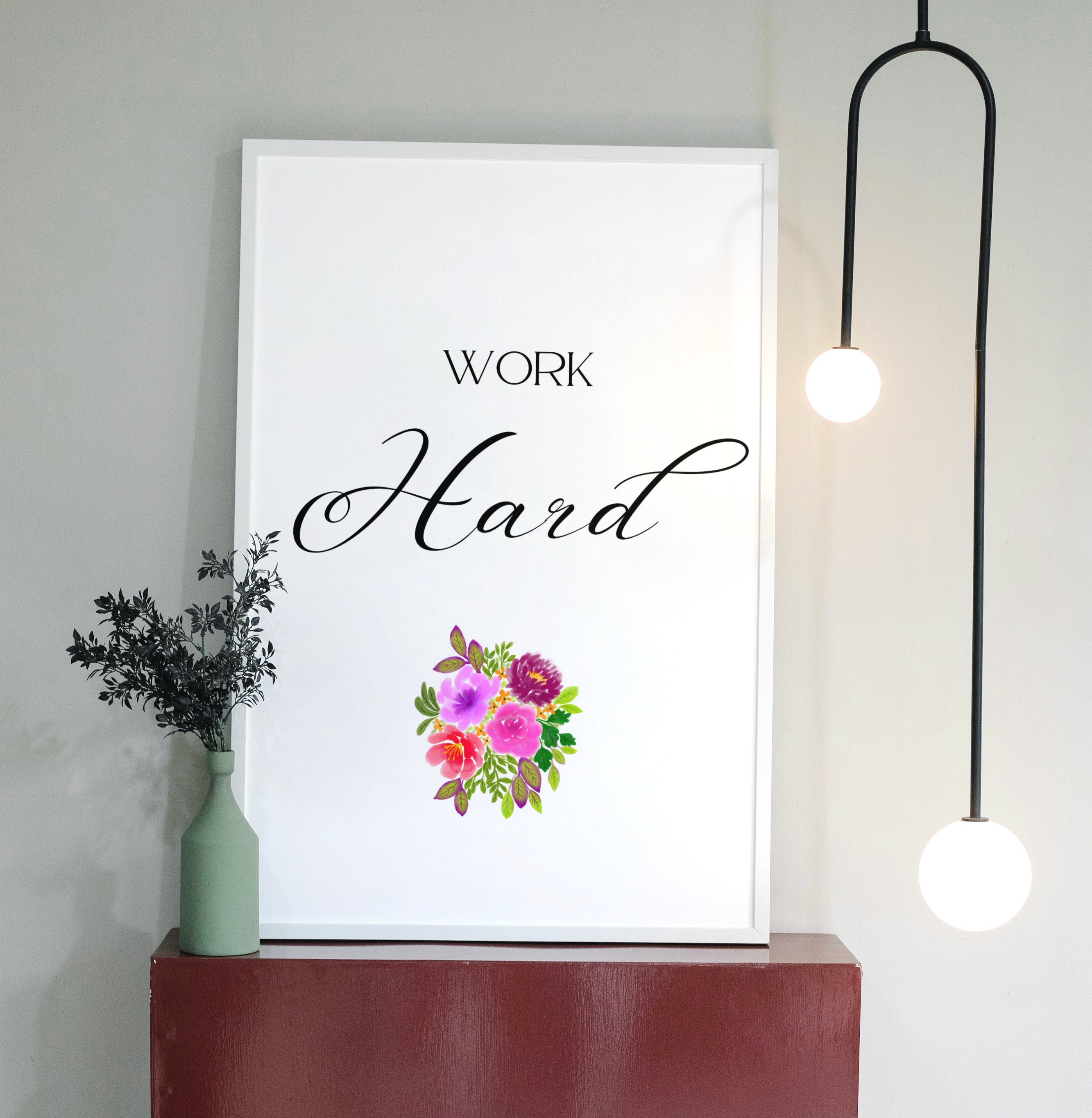 PRINTABLES Stay Positive, Work Hard, Make It Happen, *DIGITAL DOWNLOADS ...