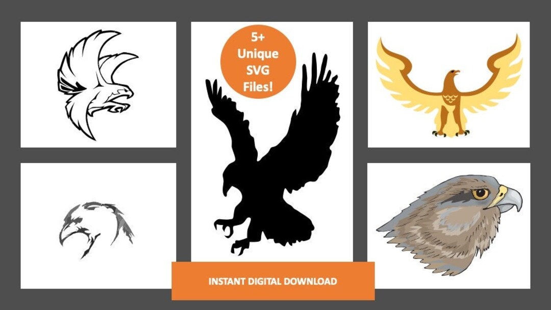 Hawks SVG Files | Hawks and Falcons INSTANT Digital Download SVG File ...