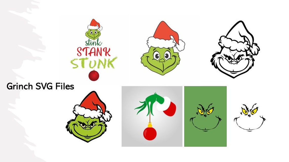 GRINCH Svgs | Includes HD Svgs of the Grinch | Instant Digital Download ...