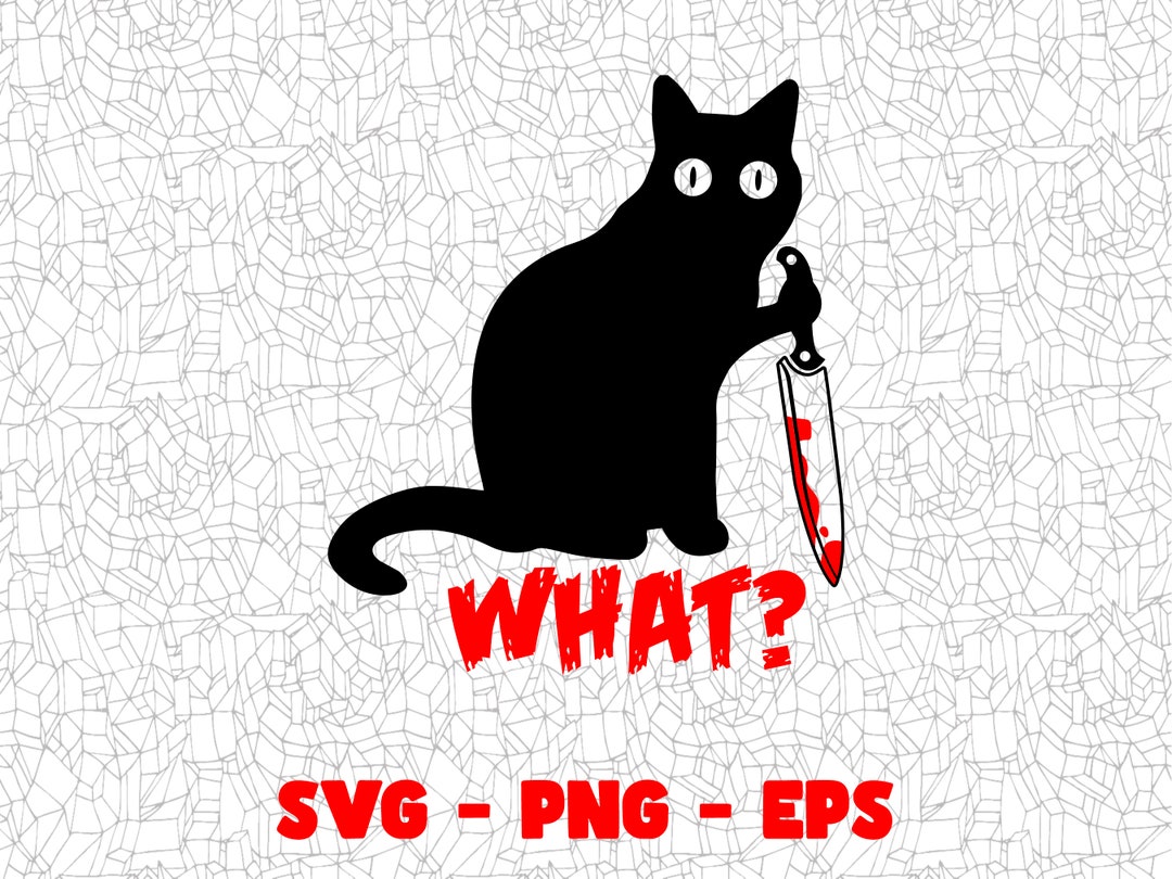 Cat SVG, Craft Files, PNG Design, Cricut, Silhouette, Vinyl Cut File ...