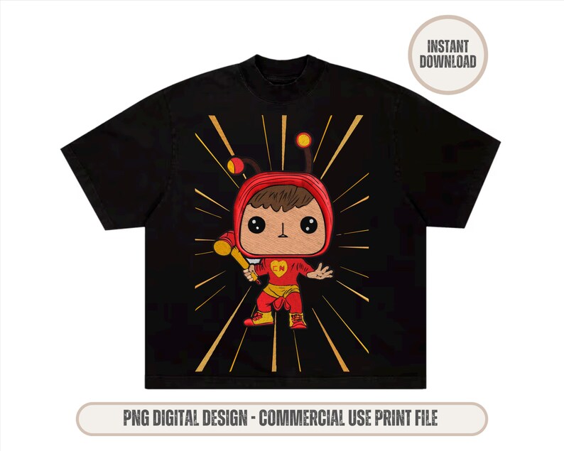Chapulin T-shirt Design, PNG Designs, for DTG, DTF, Sublimation ...
