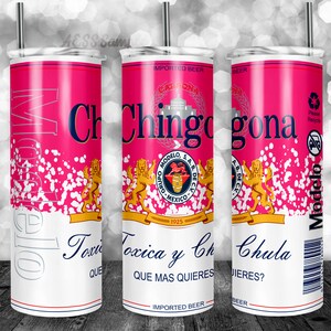 Chingona Sublimation Design, 20oz Tumbler Design, Sublimation Design ...